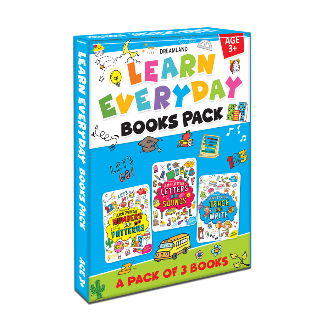 Learn Everyday - 3 Books Pack Age 3+