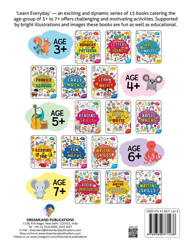 Learn to Write - Learn Everyday - Age 4+