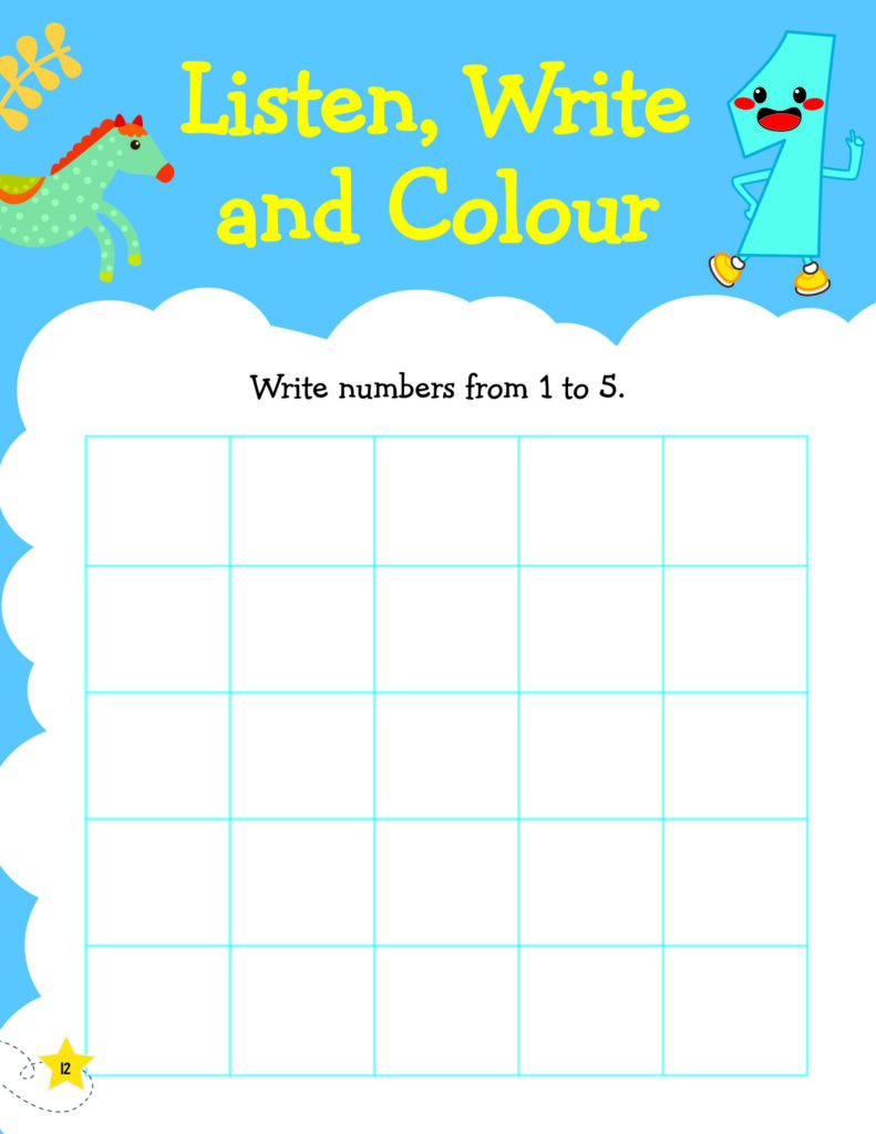 Numbers and Patterns - Learn Everyday - Age 3+