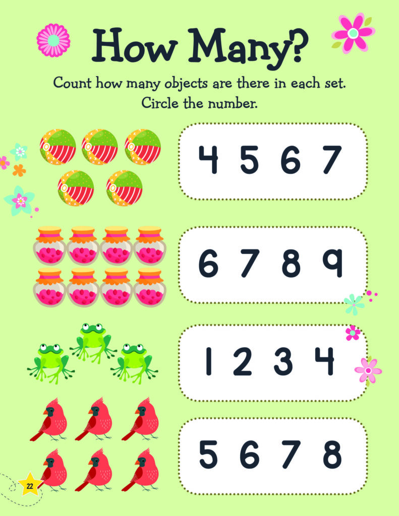Numbers and Patterns - Learn Everyday - Age 3+