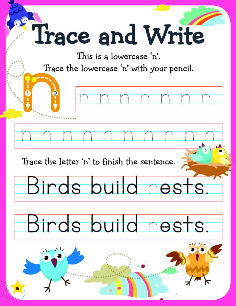 Trace and Write - Learn Everyday - Age 3+