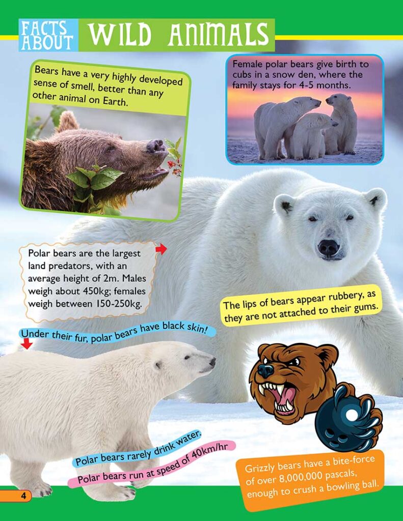 365 Facts on Animals and Birds