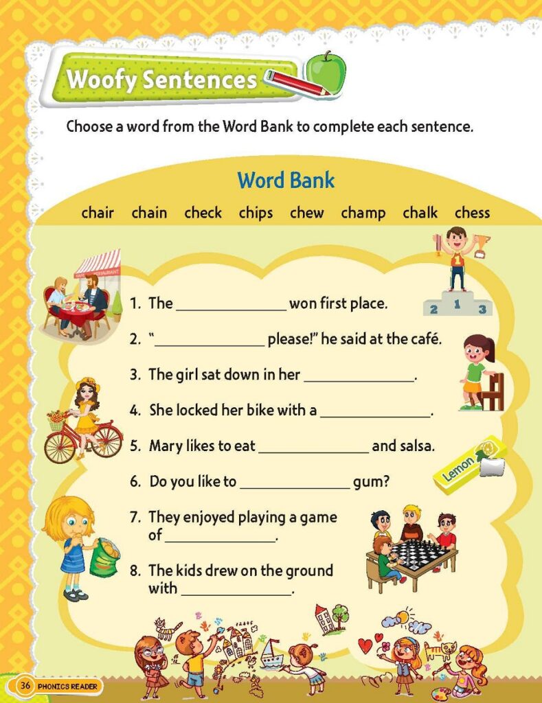 Tricky Words - Phonics Reader - Part 5