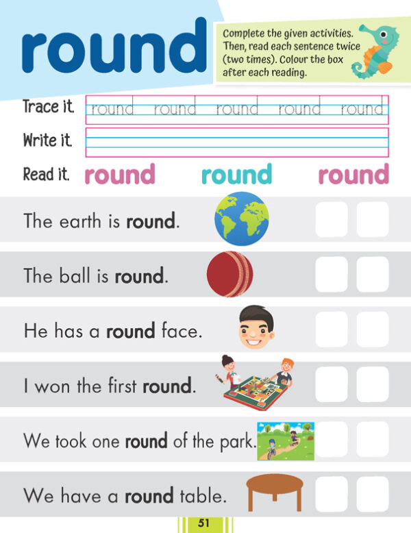 Fluency Sentences Book 3