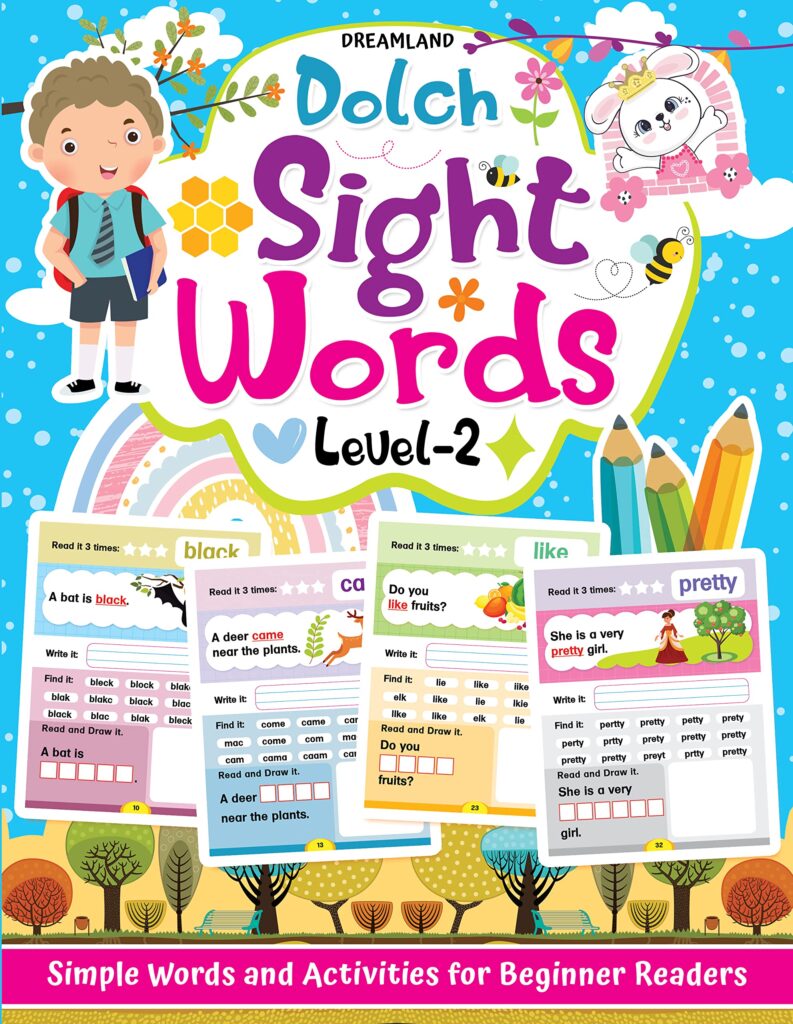 Dolch Sight Words - 4 Books Pack