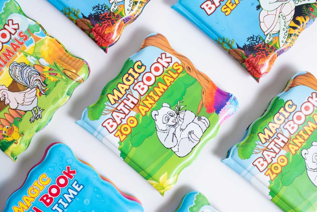Zoo Animals - Magic Bath Book