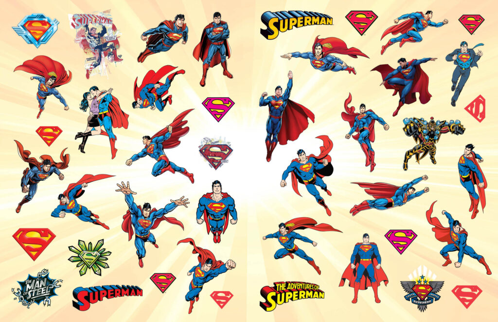 Superman Activity and Colouring Book