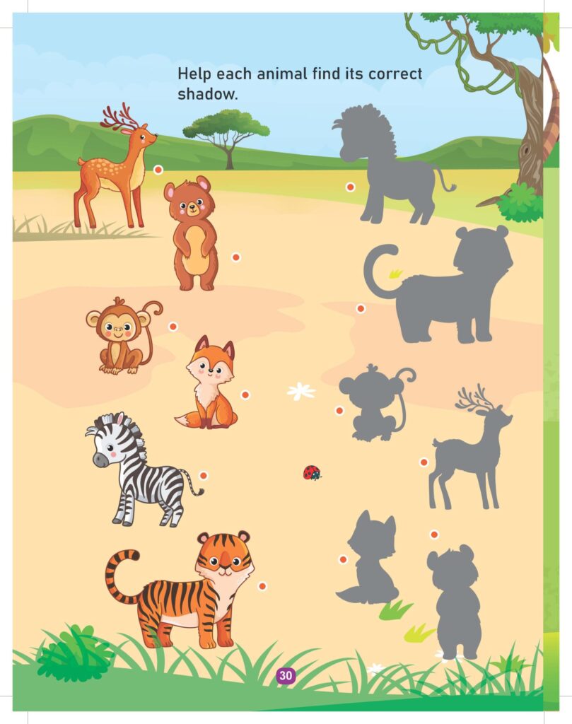 Jungle Activity and Colouring Book - Die Cut Animal Shaped Book