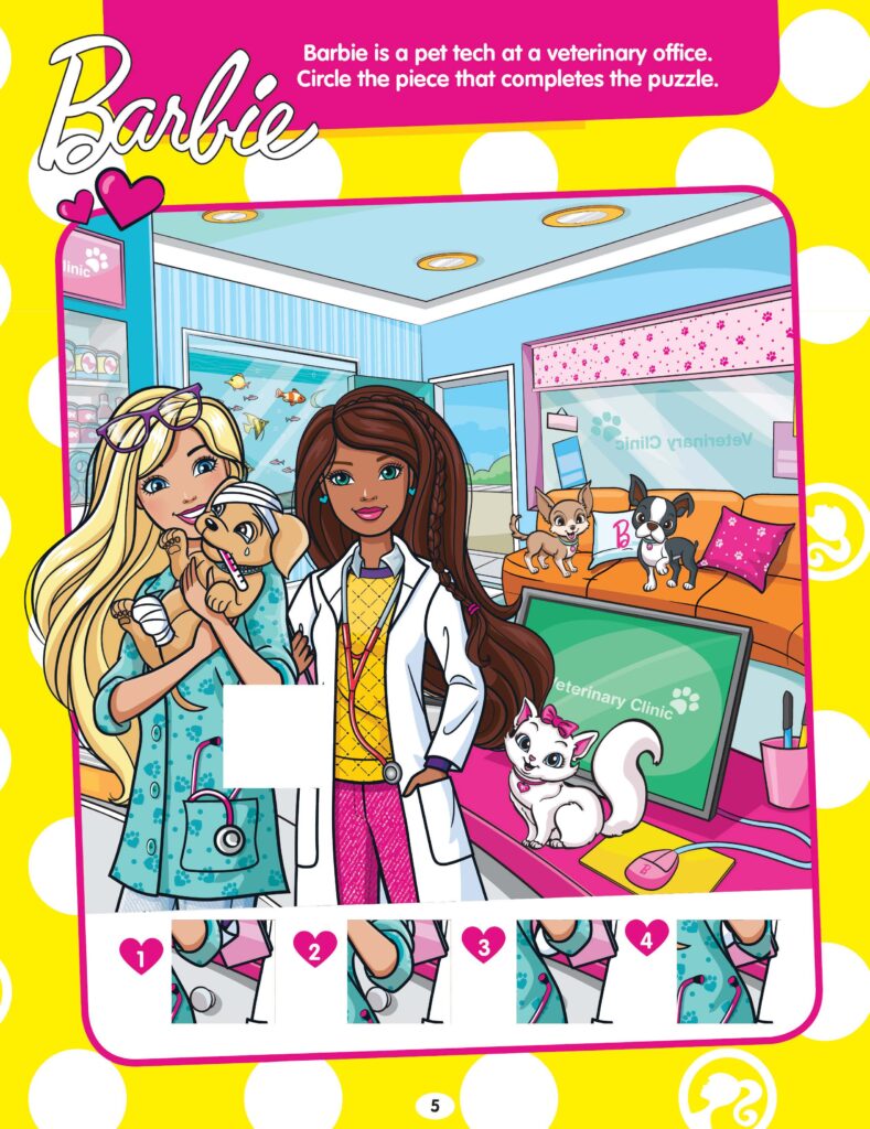 Barbie Colouring and Activity Book