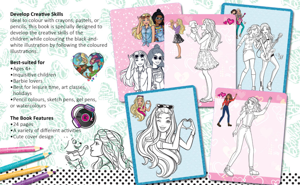 Barbie Colouring Book