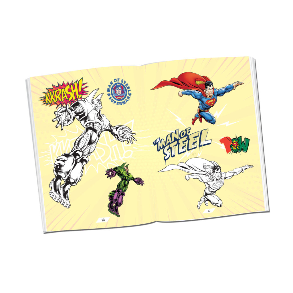 Superman Copy Colouring and Activity - 5 Books Pack