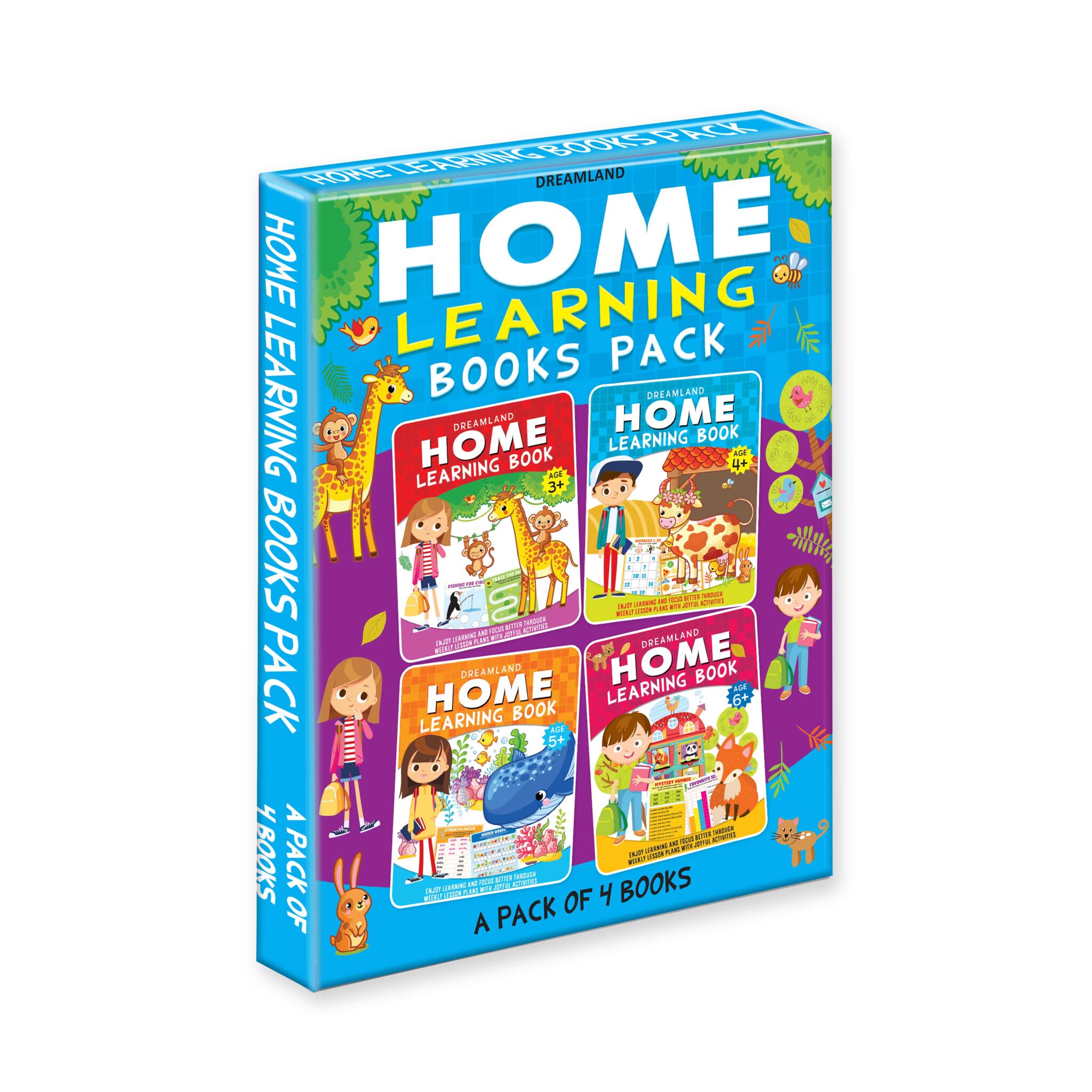 Home Learning - 4 Books Pack