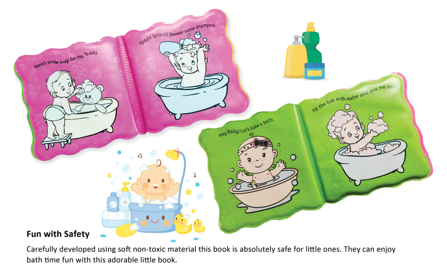 Bath Time - Magic Bath Book