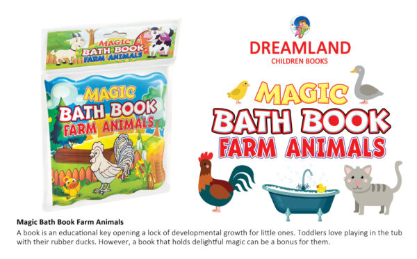 Farm Animals - Magic Bath Book