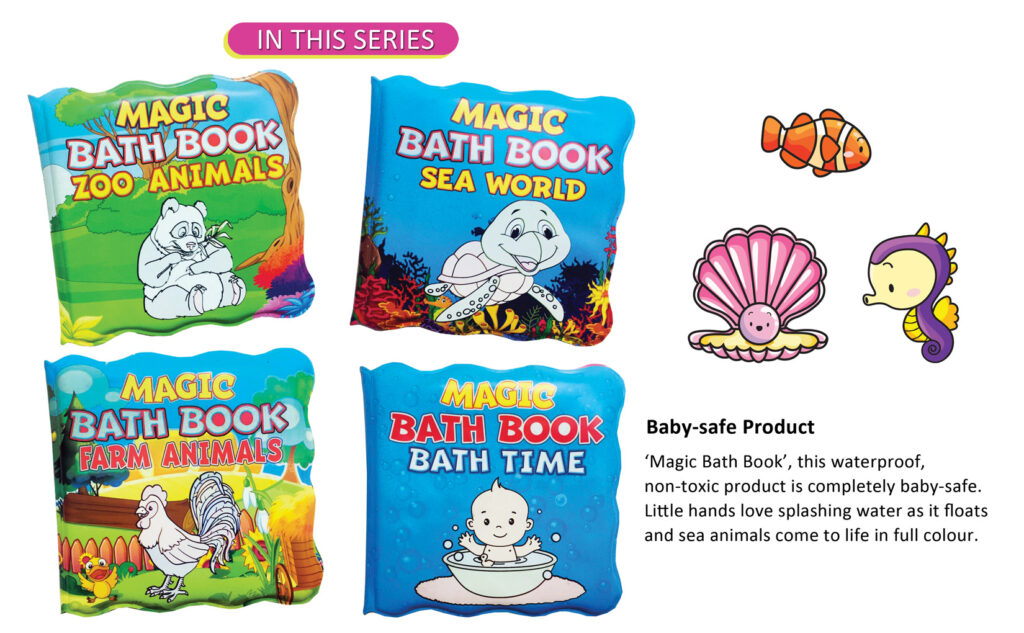Sea World - Magic Bath Book