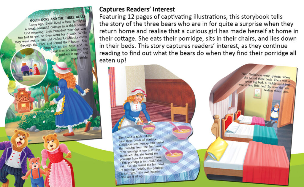 Goldilocks and the three Bears - Wonderful Story Board Book