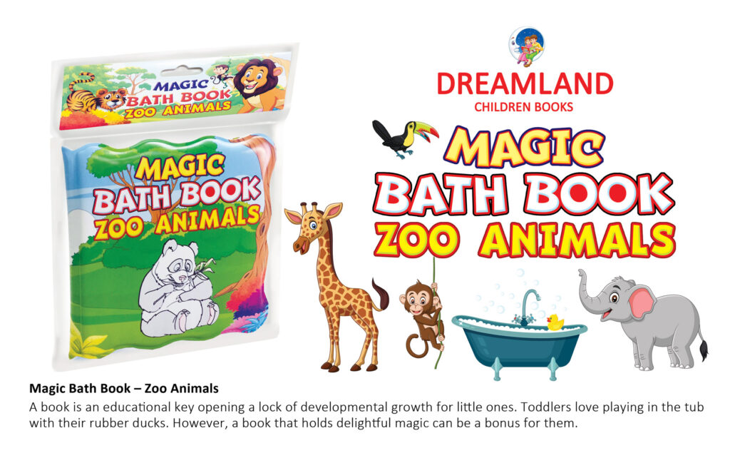 Zoo Animals - Magic Bath Book