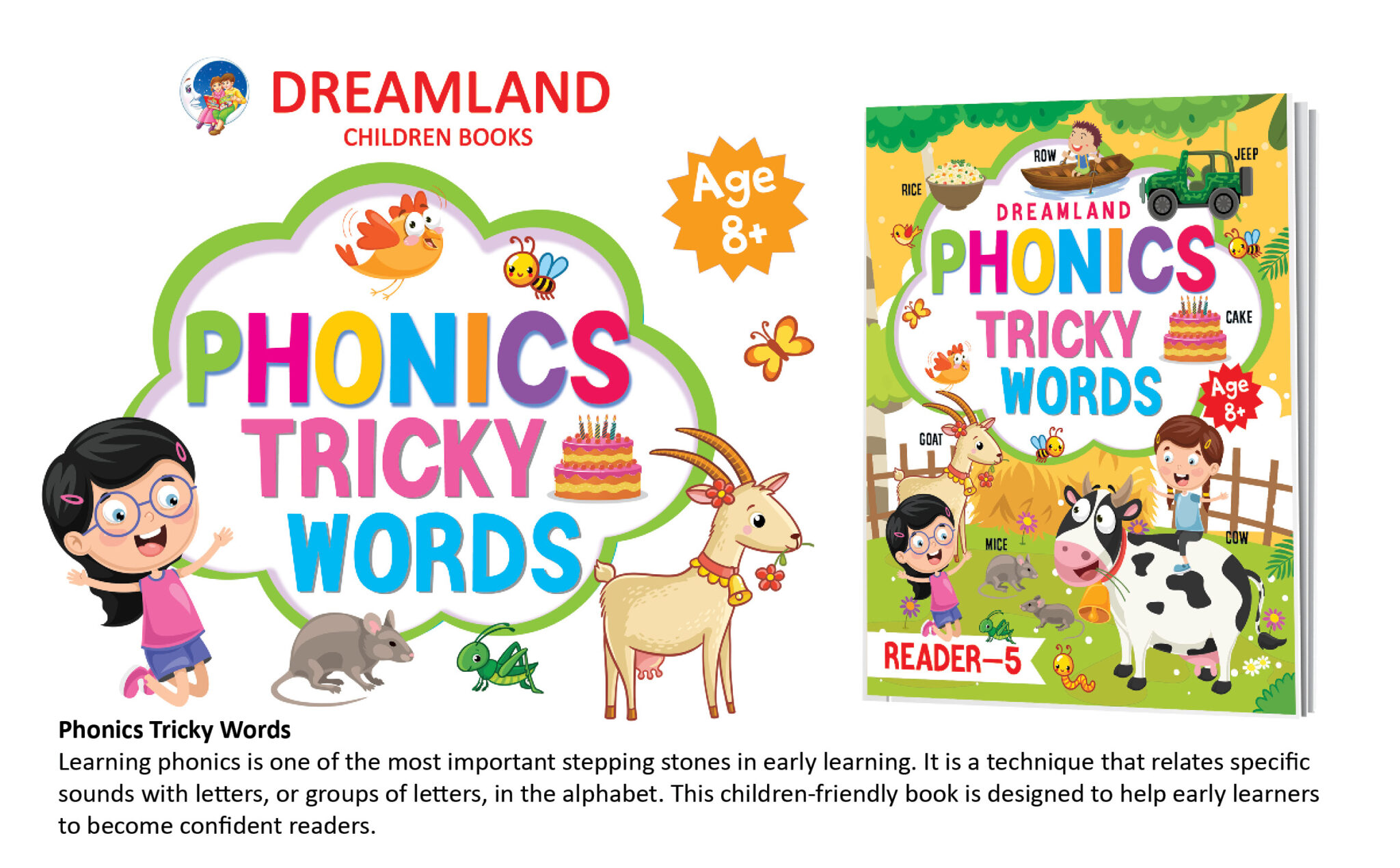Tricky Words - Phonics Reader - Part 5