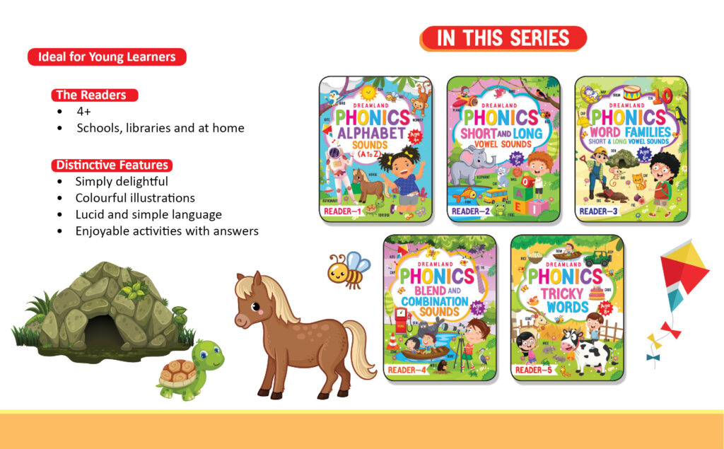 Phonics Reader 5 Books Pack - (5 Titles)
