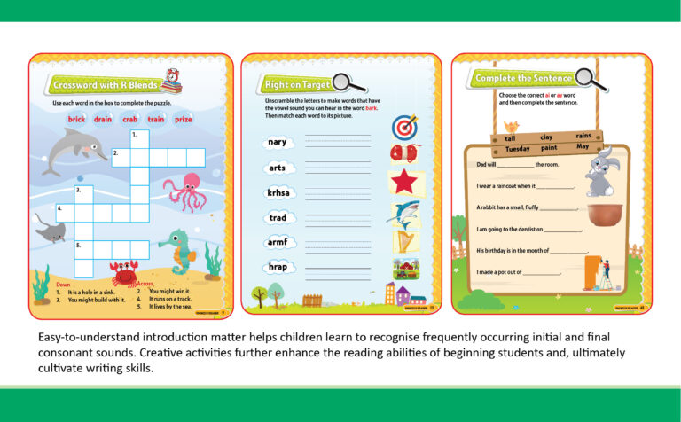 Blends and Combination Sounds - Phonics Reader - Part 4