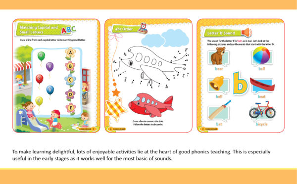 Alphabet Sounds, A to Z - Phonics Reader - Part 1