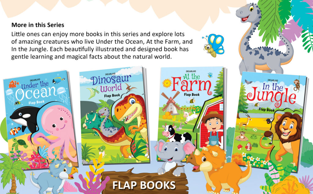 Dinosaur World - Flap Book