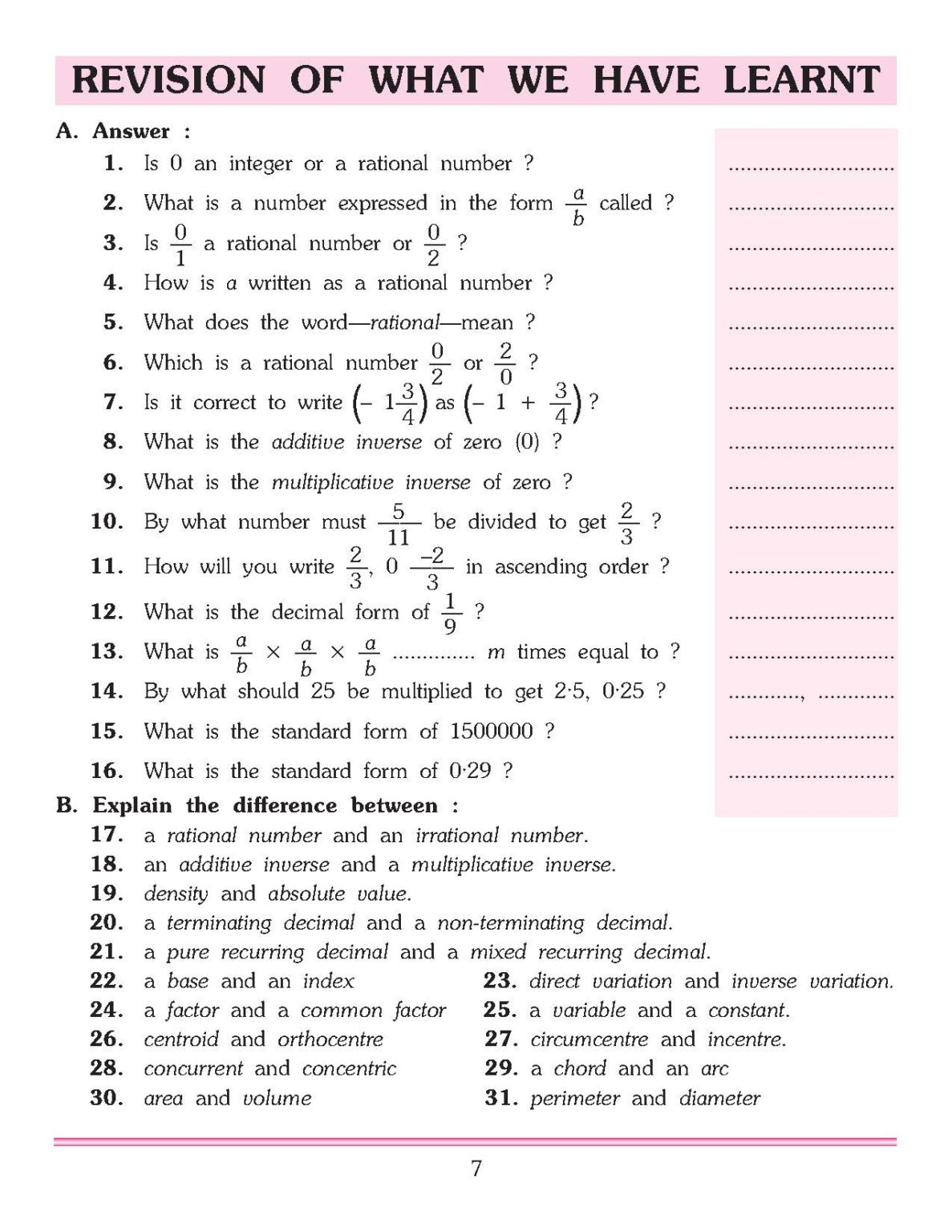 Graded Mathematics - Part 8