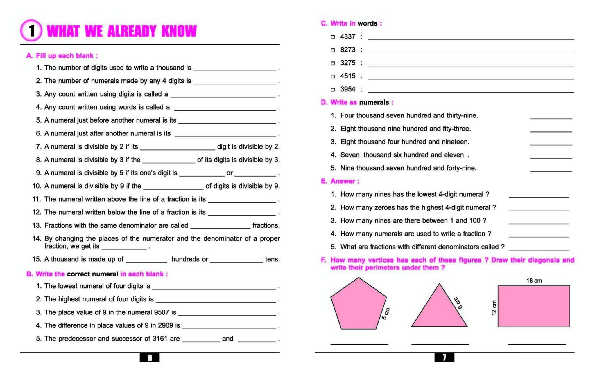 Mental Mathematics Books Pack - (2 Titles)
