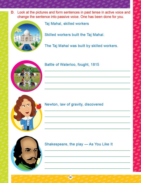 Graded English Grammar Practice - Book 7