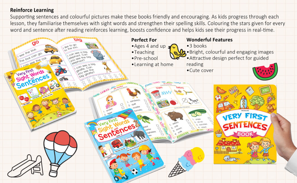 Very First Sentence - 3 Books Pack