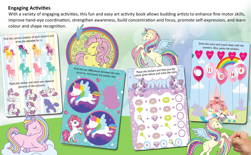 My Magical Unicorn Sticker and Activity Book