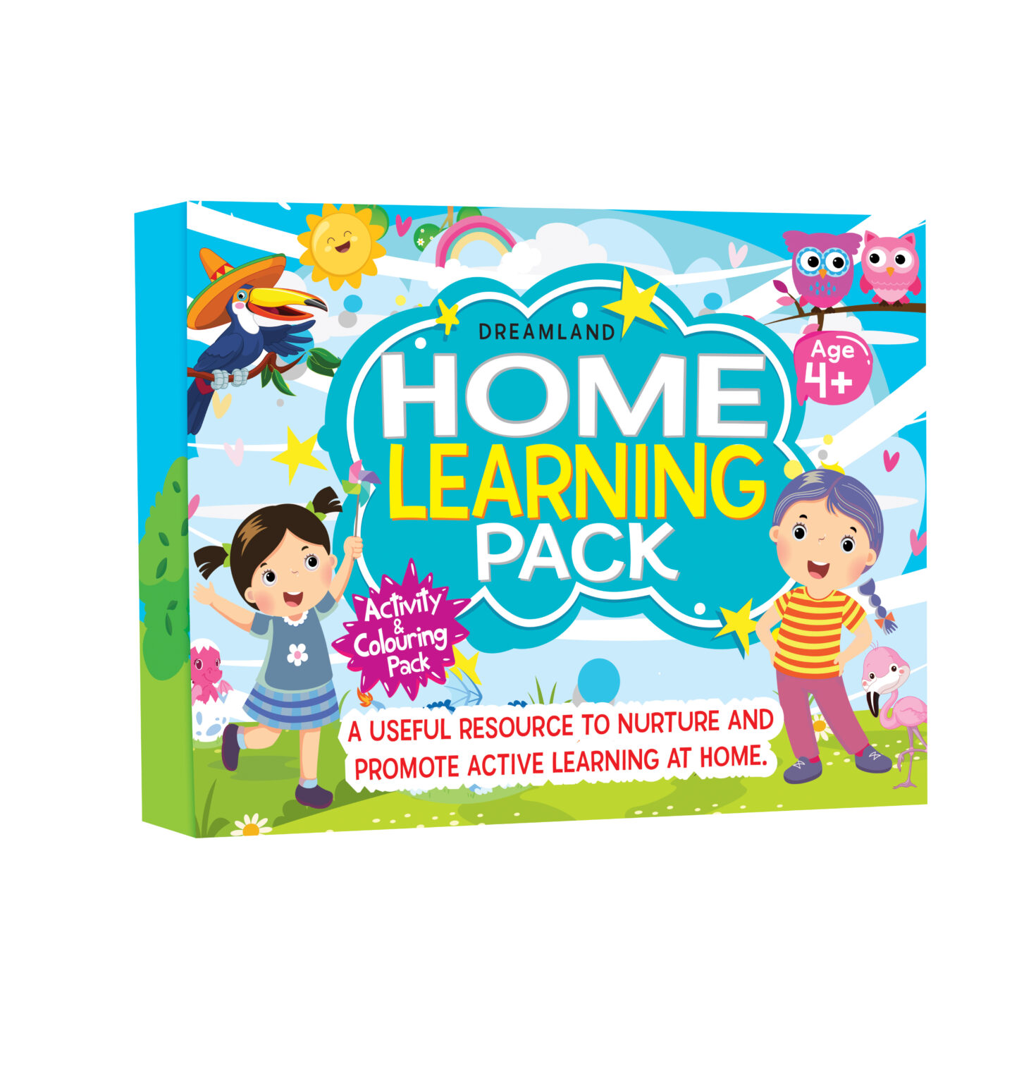 Home Learning Books Pack - Age 4+