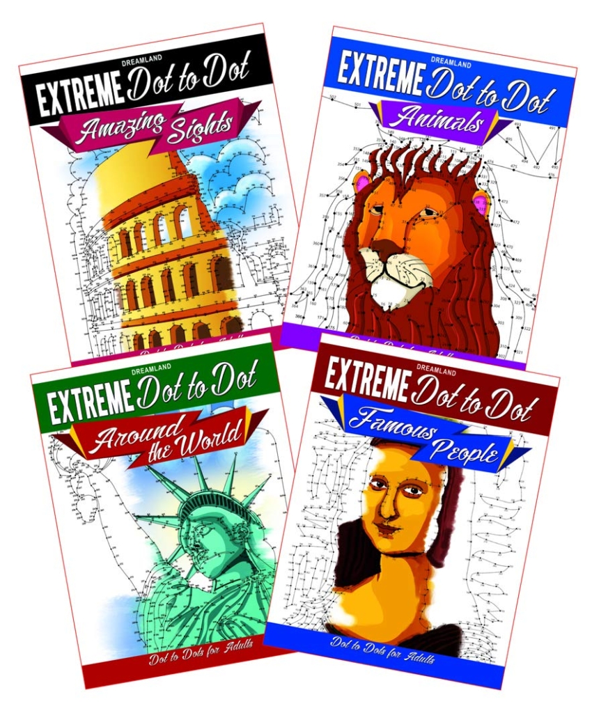 Extreme Dot to Dots 4 Books Pack