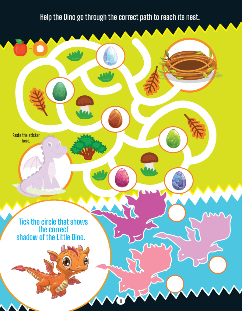 My First Amazing Activity Set - Dinosaurs, Dragons and Monsters