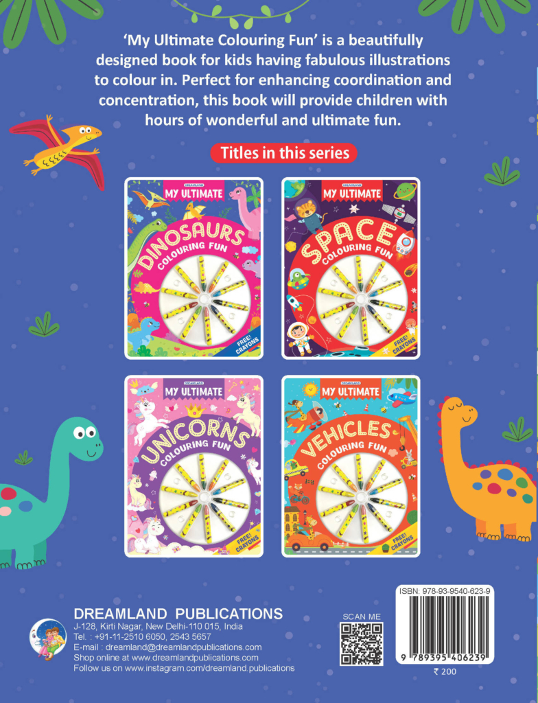 My Ultimate Dinosaur Colouring Fun Book