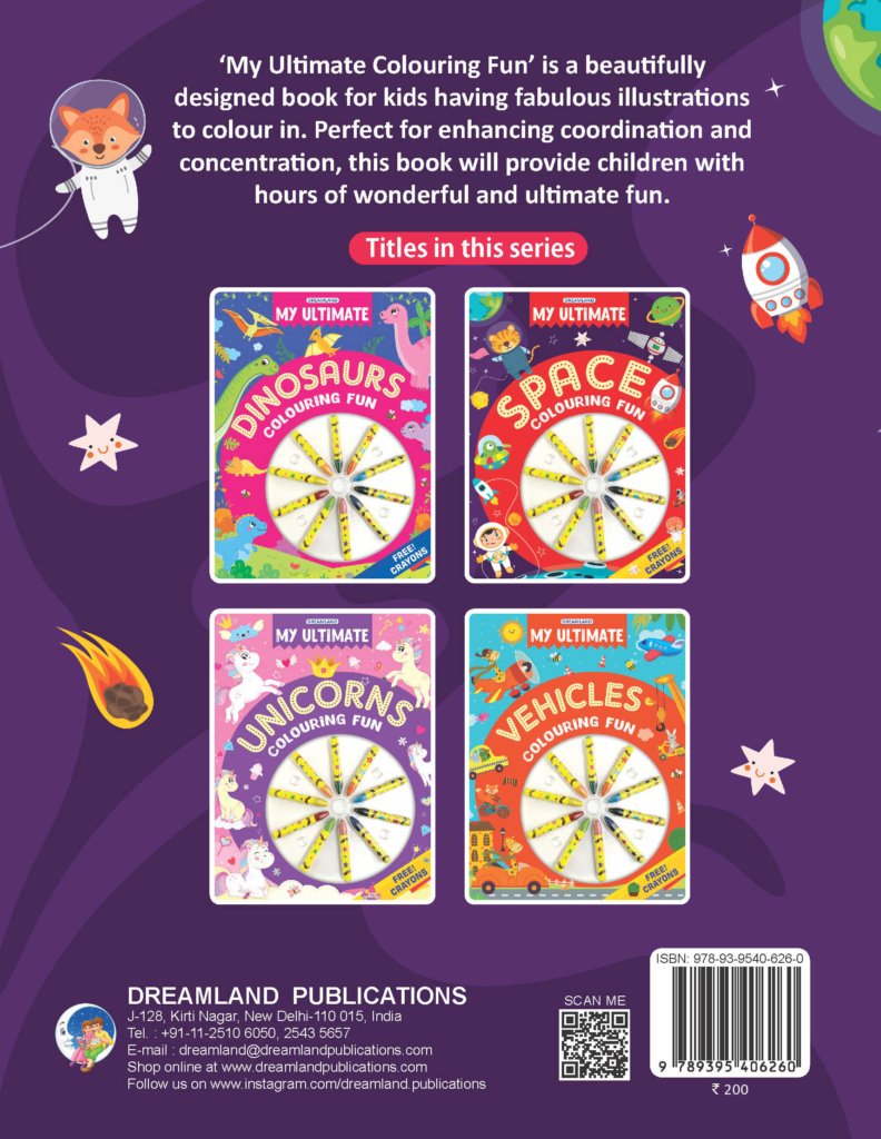 My Ultimate Space Colouring Fun Book
