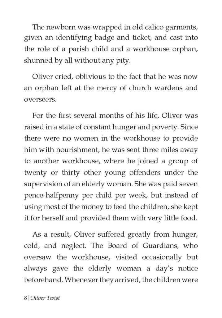 Oliver Twist - Illustrated Abridged Classics for Children with Practice ...