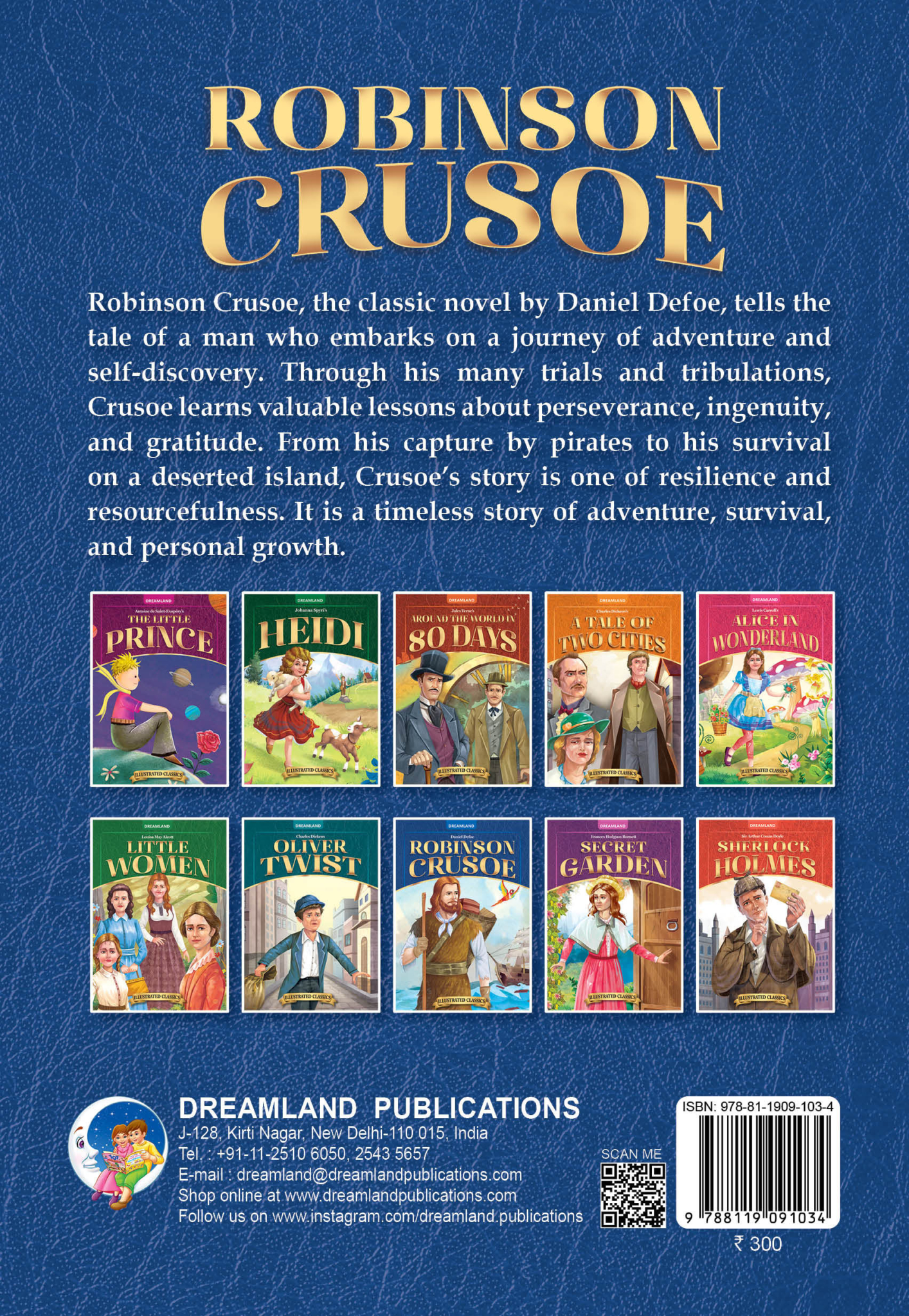 Robinson Crusoe - Illustrated Abridged Classics for Children with ...