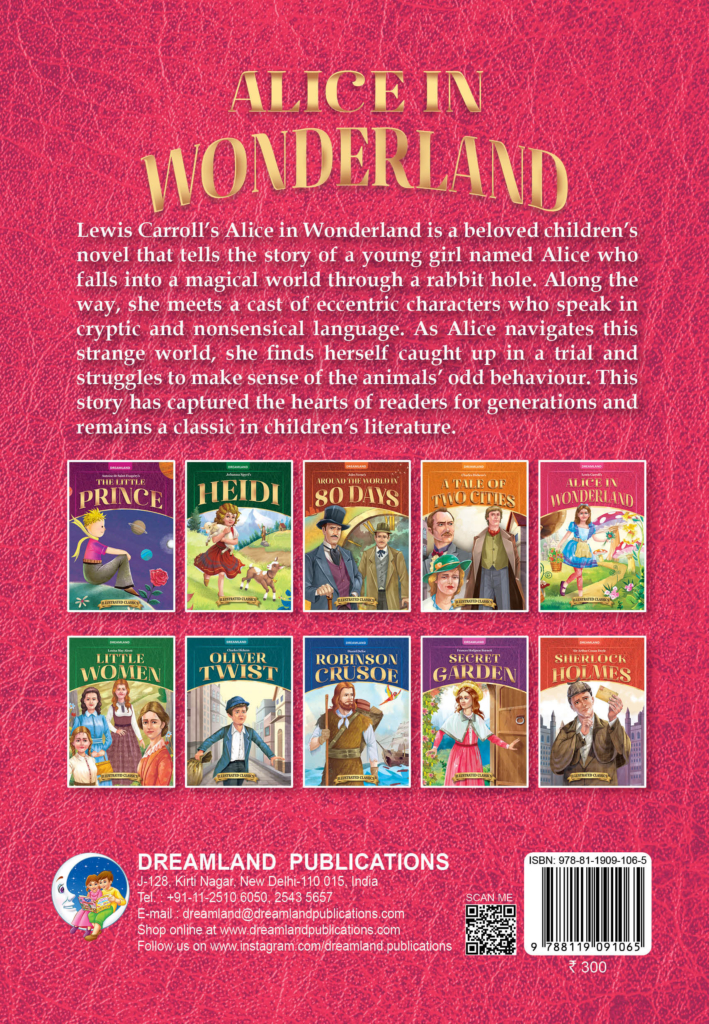 Alice in Wonderland - Illustrated Abridged Classics for Children with ...