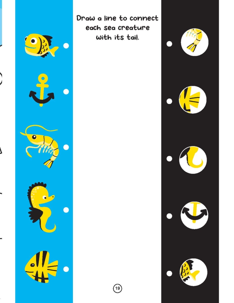 Ocean World Activities - I Can Solve Activity Book for Kids Age 4- 8 ...