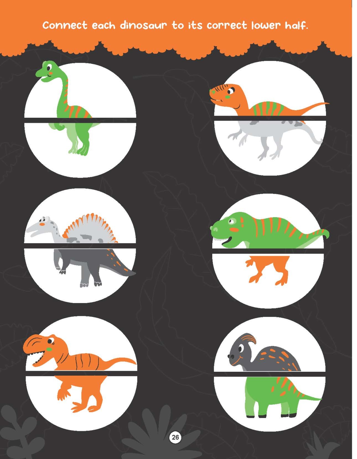 Dinosaur World Activities - I Can Solve Activity Book for Kids Age 4- 8 ...