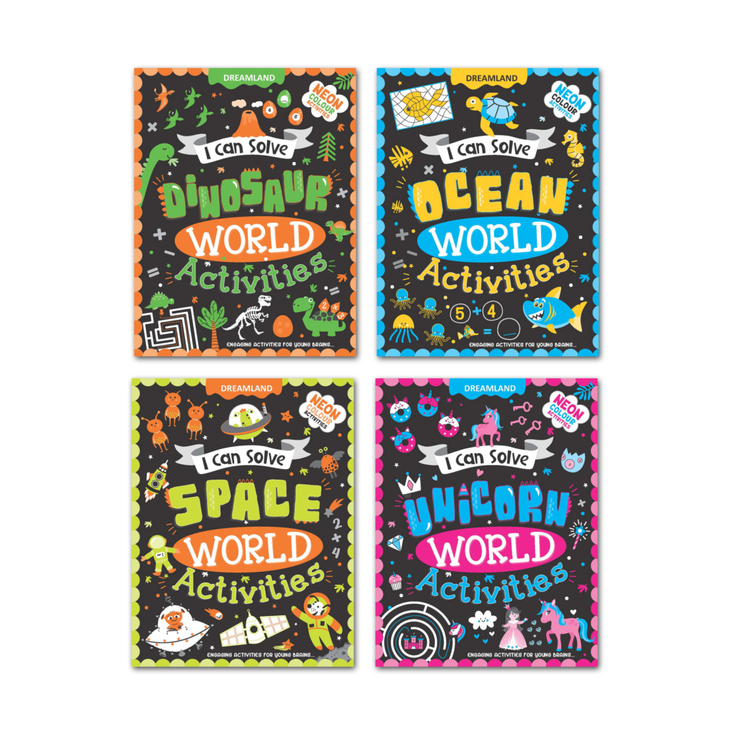 I Can Solve Activities Pack- A Set of 4 Books - I Can Solve Activity ...