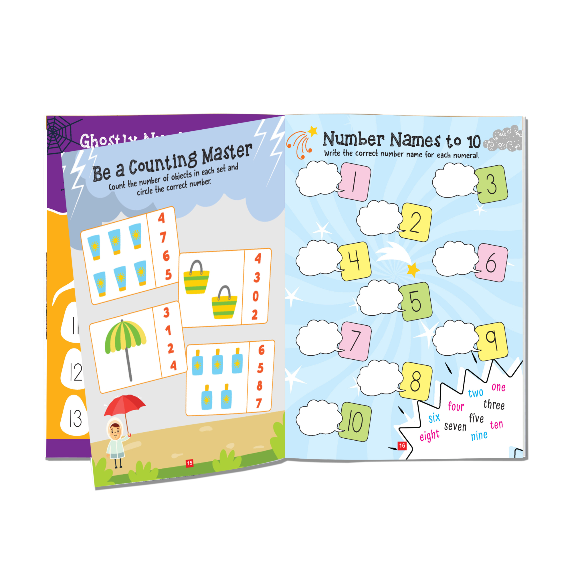Maths Activity Books Pack- A Set of 3 Books - Activity Book for Children