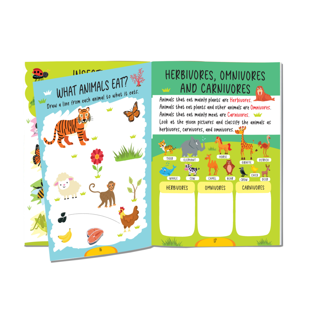 Science Activity Books Pack- A Set of 3 Books - Activity Book for children