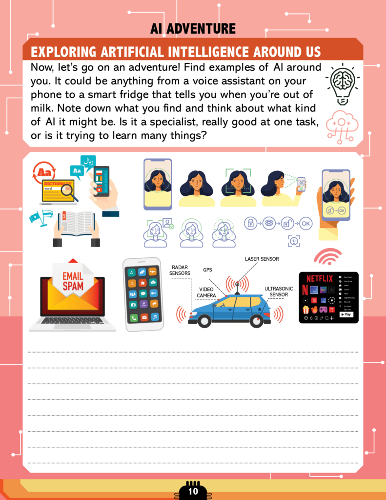 Artificial Intelligence Activity Book for Kids Age 7+- Activities about ...