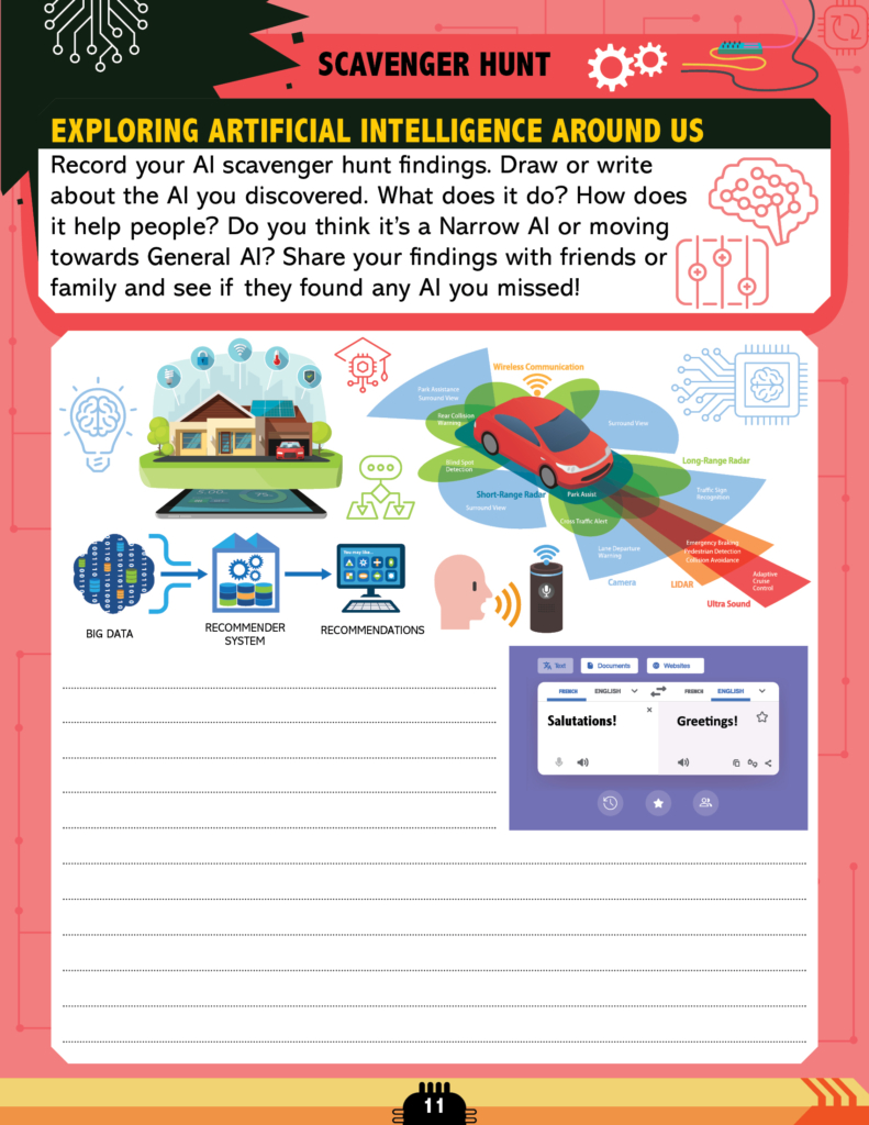 Artificial Intelligence Activity Book for Kids Age 7+- Activities about ...