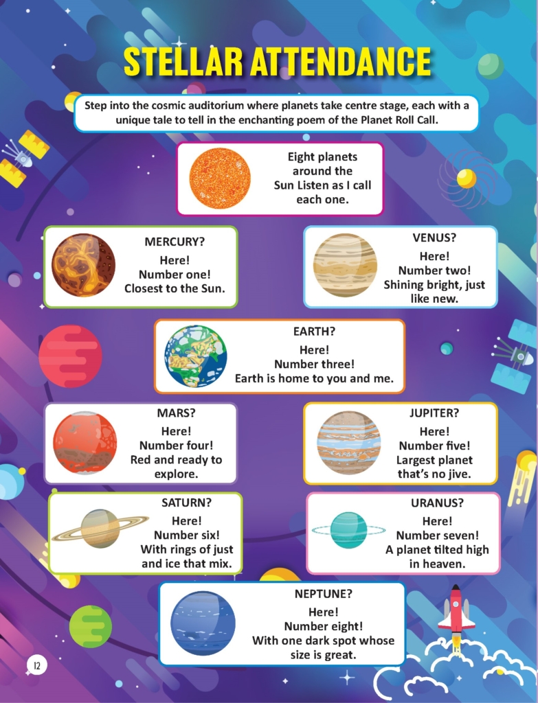 Solar System Exploration Activity Book for Kids Age 5 -10 years