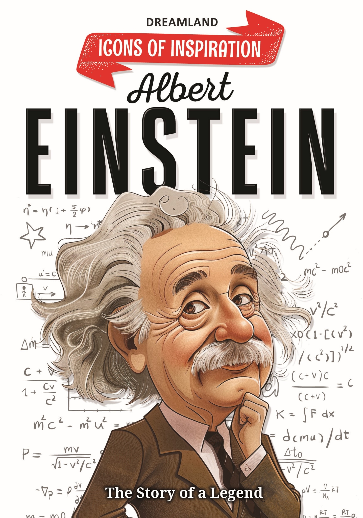 Albert Einstein Icons of Inspiration Illustrated Biography for Kids Age ...