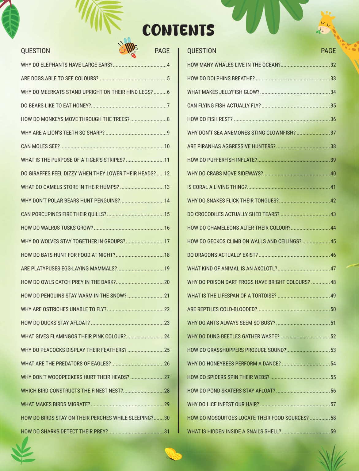 Factopedia Wild Wonders: A Fun Fact Book About Wildlife, Nature ...